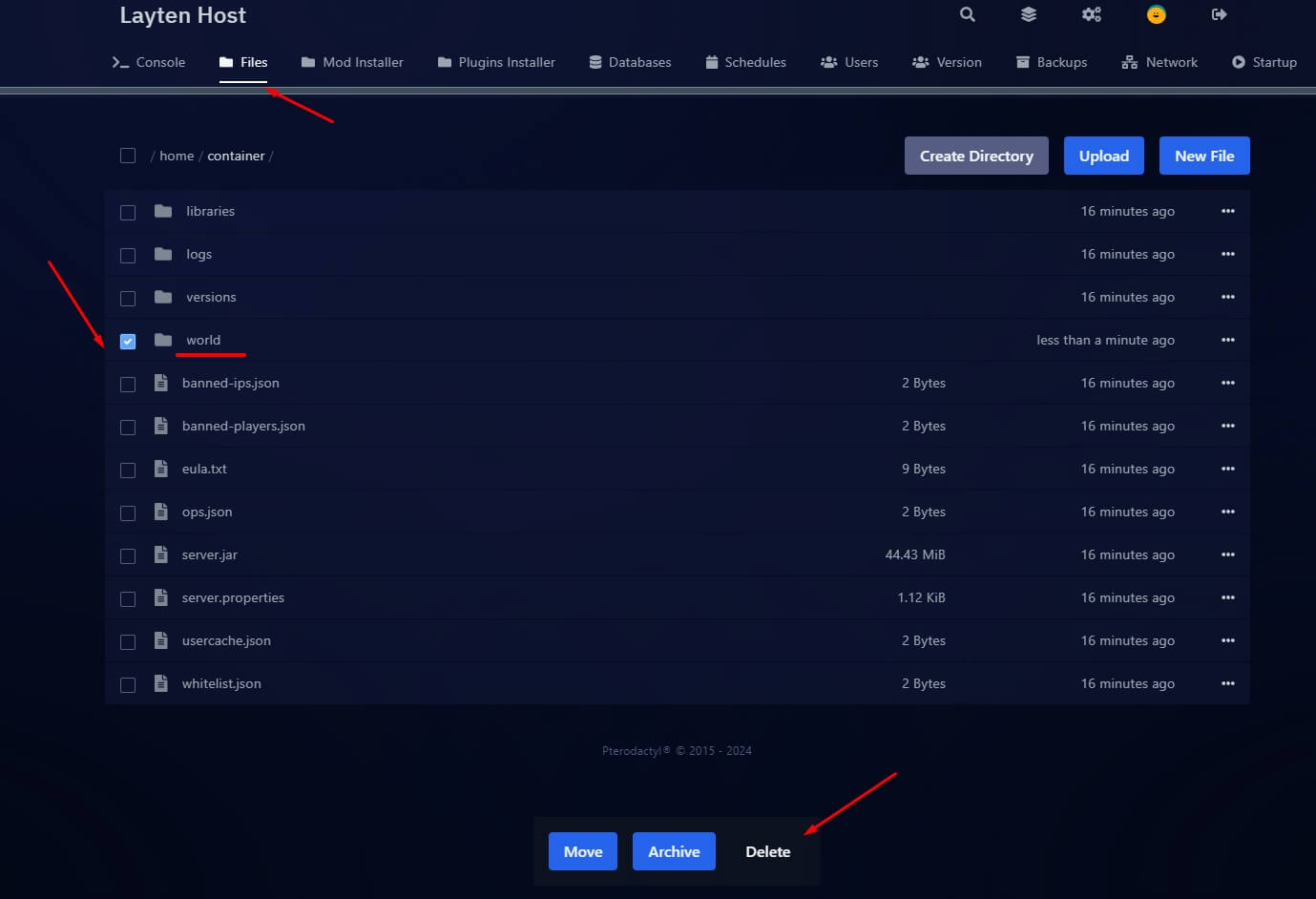 How to reset My Map - Layten Hosting Minecraft | Java Bedrock Forge ...