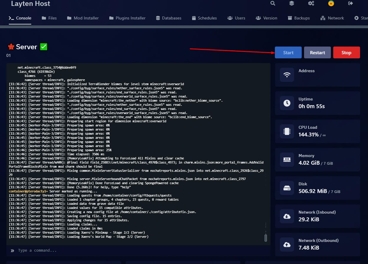 How to install a mod Pack on my Server - Layten Hosting Minecraft | Java Bedrock Forge Mods ...